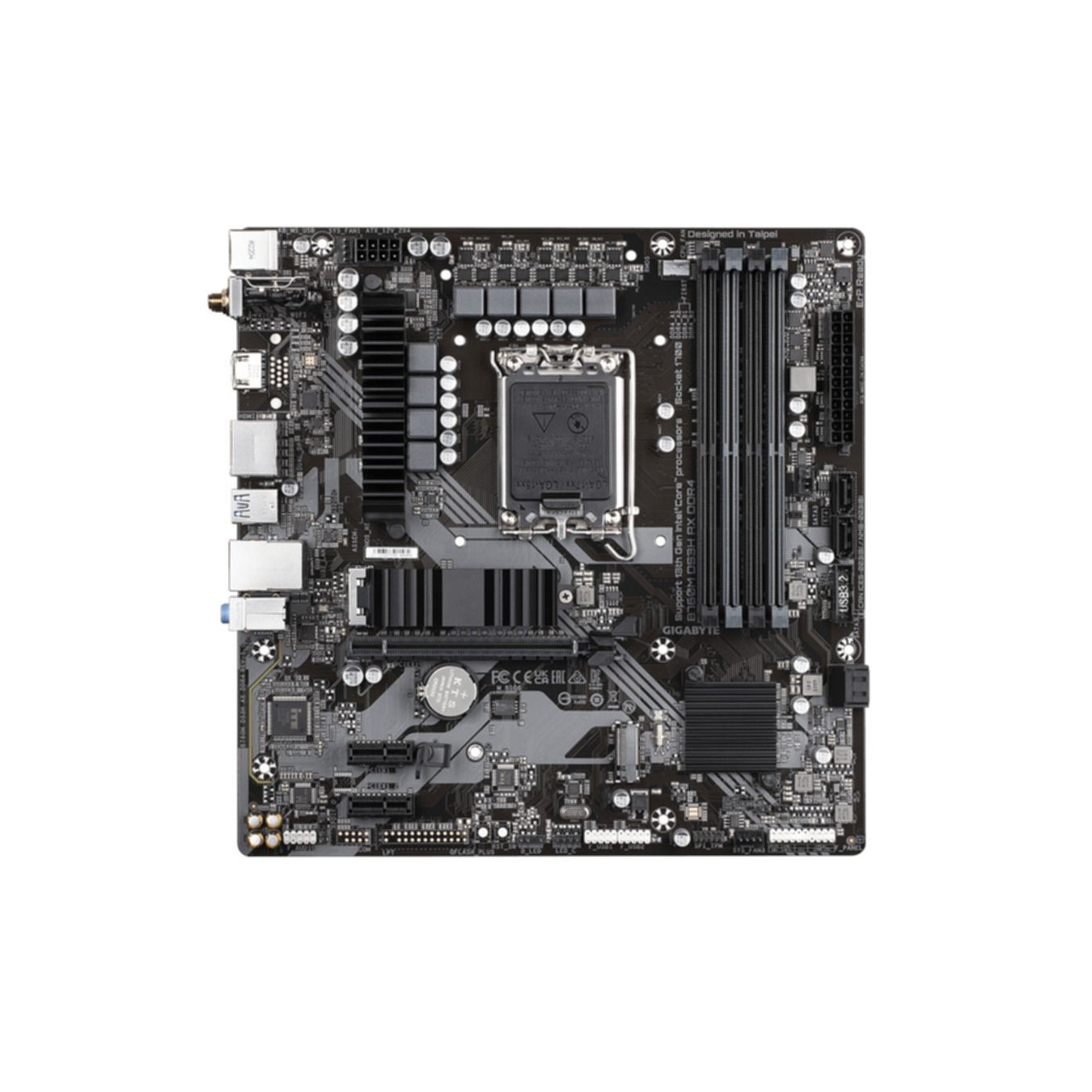 GIGABYTE GA-B760M DS3H AX DDR4 - LGA1700 Micro-ATX Motherboard, Intel ...