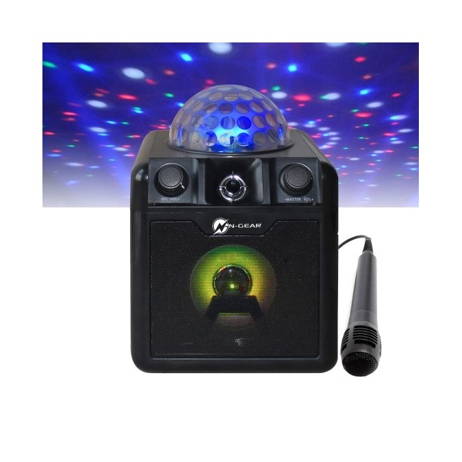 Buy N-Gear DISCO BLOCK 410 Portable Karaoke Speaker with Discoball With ...