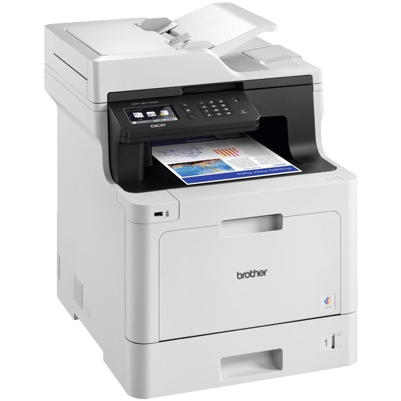 Brother Color Laser Multifunction Device - DCP-L8410CDW - Color Laser 3 ...